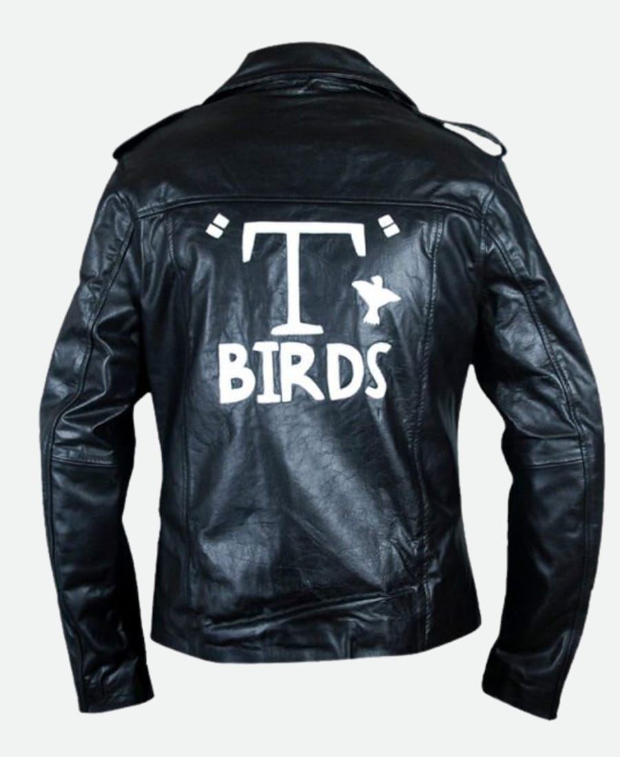 Grease T Birds Leather Jacket - jacketera.com