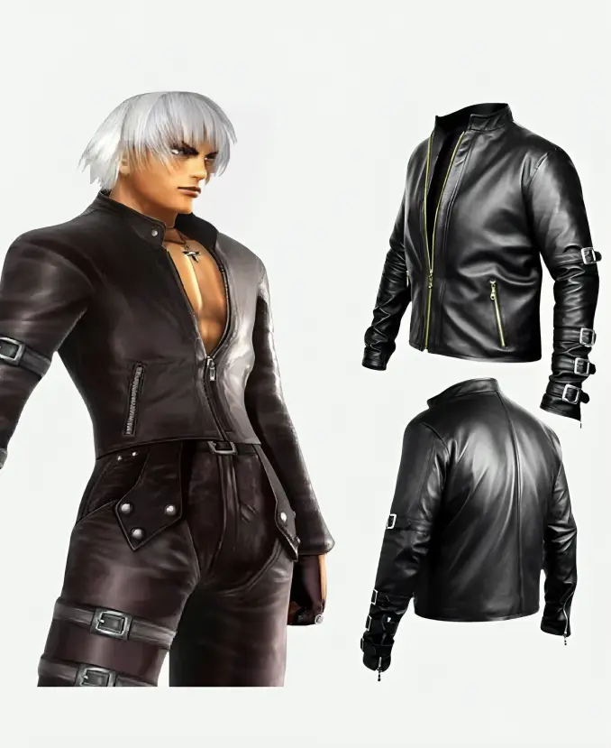 King of Fighters 99 K Dash Leather Jacket - Jacket Era