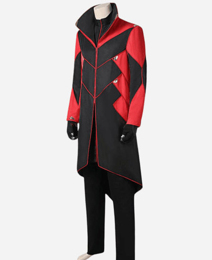 Sonic The Hedgehog 2 Dr. Ivo Robotnik Red Trench Coat