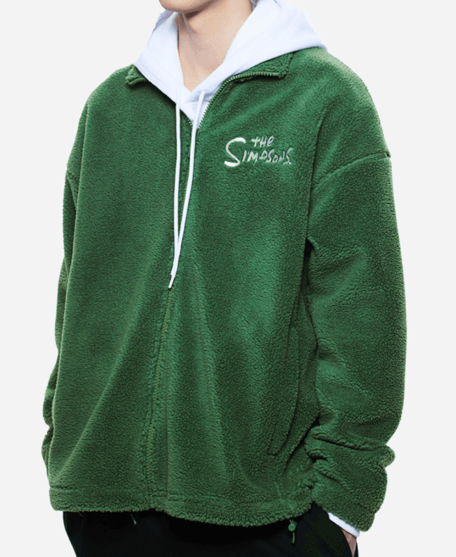 Simpson Homer Bush Green Jacket | Homer Simpson Bush Jacket