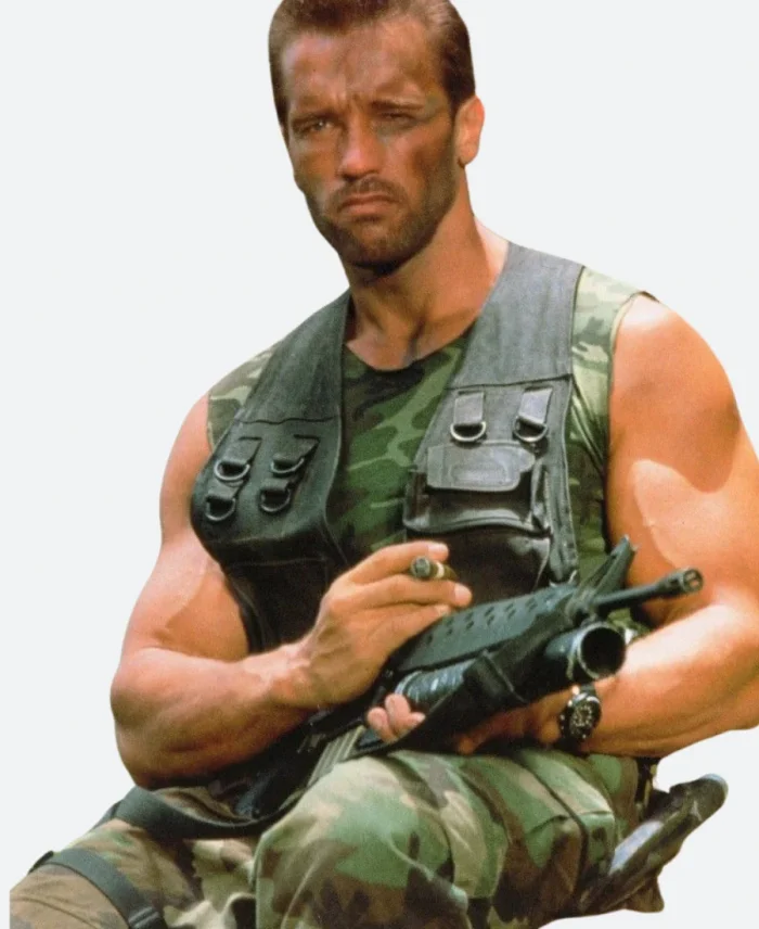 Arnold Schwarzenegger Predator 1987 Tactical Vest - Jacket Era