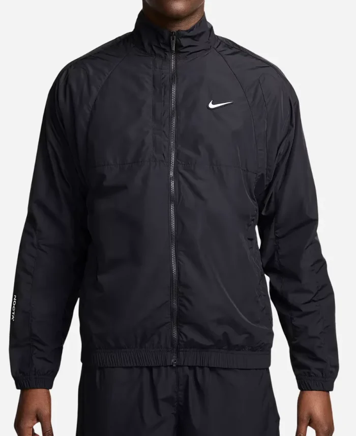 Nike x NOCTA Drake Northstar Nylon Track Jacket - Black & Green