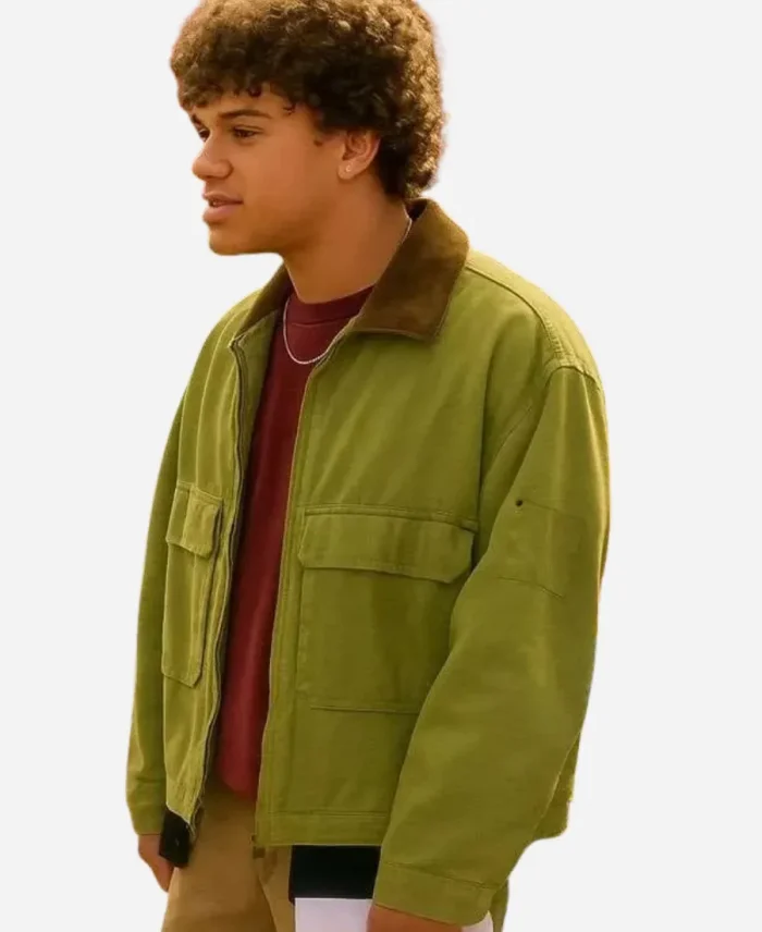 Lucas Jasper Electric Bloom Nathaniel Buescher Green Jacket