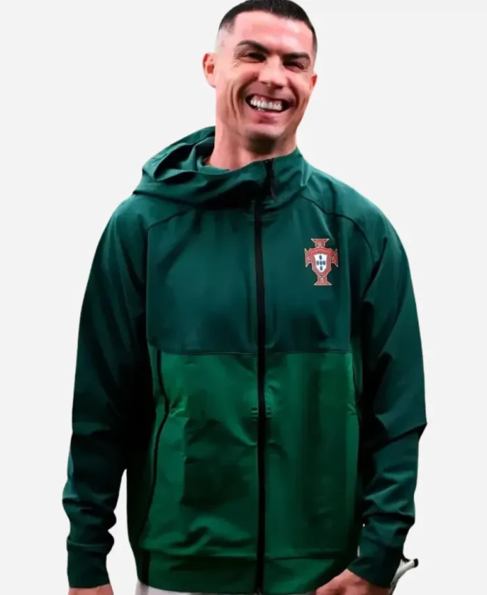 FIFA World Cup 26 Cristiano Ronaldo Qualifier Jacket - Green