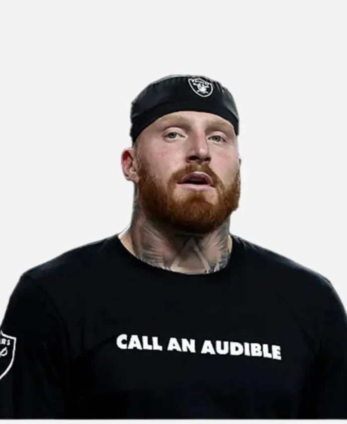 Mad Maxx Crosby Raiders Call An Audible T-Shirt - Black