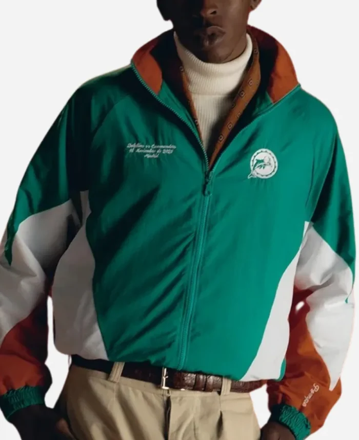 Pompeii x Miami Dolphins 2025 Training Track Jacket - Aqua