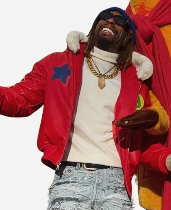 Lil Jon Macy's Thanksgiving Day Parade 2025 Jacket - Red