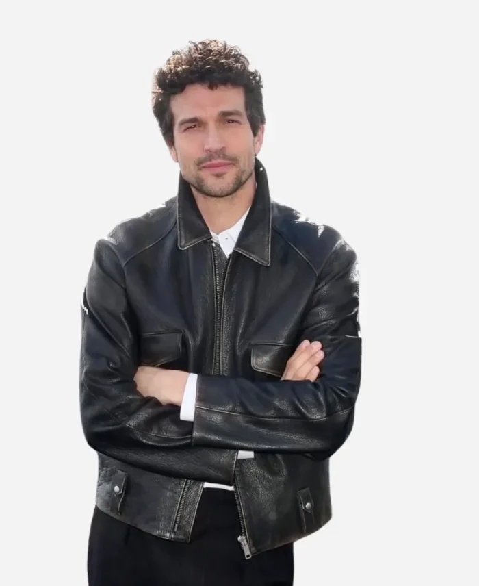 Love Story 2026 Premiere Night Paul Anthony Kelly Leather Jacket