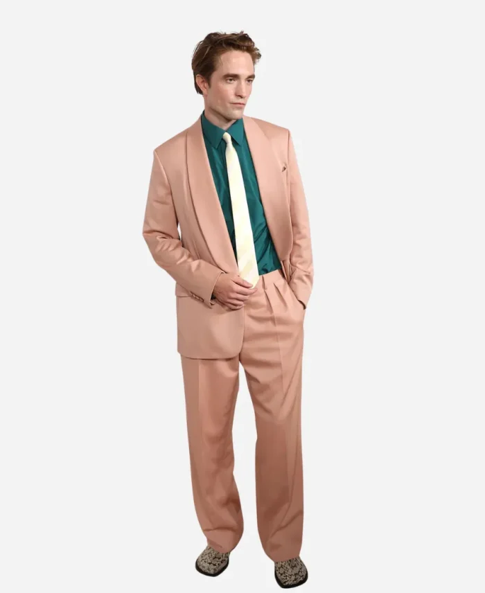 Robert Pattinson The Drama 2026 Premiere Pink Suit - Jacket Era