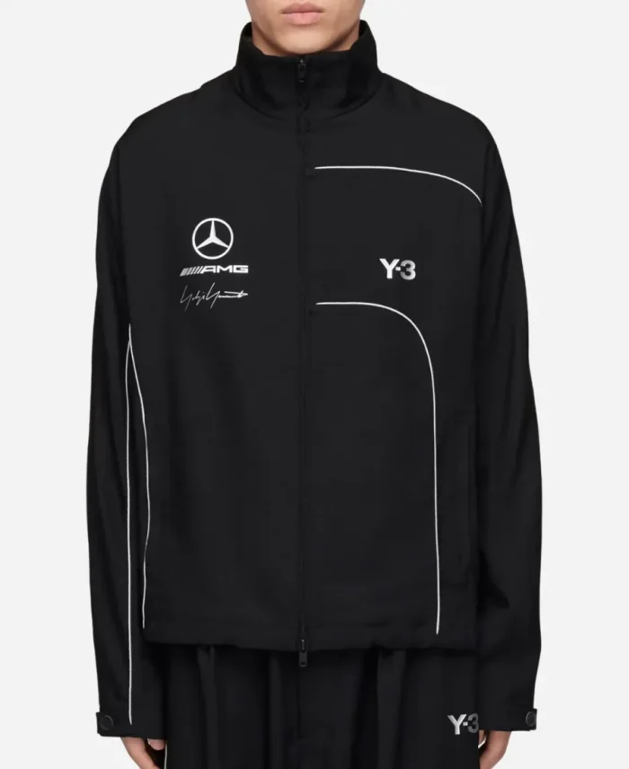 Adidas Y3 X Mercedes-AMG Petronas Black Track Jacket