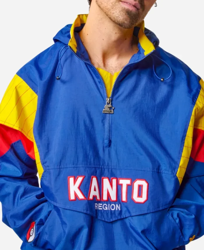 Pokémon x Target 2026 Kanto Starter Half-Zip Anorak Jacket - Blue