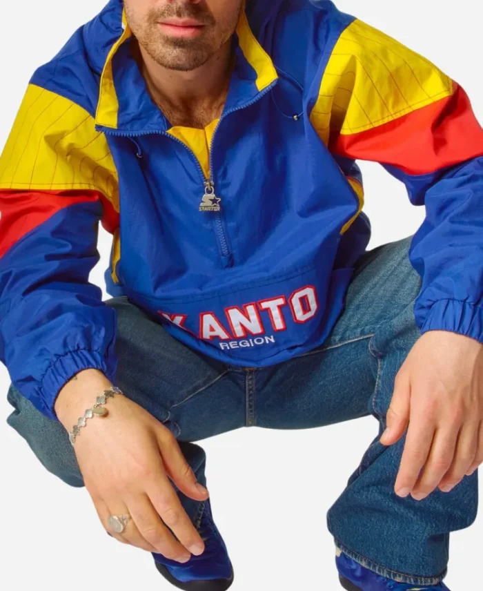 Pokémon x Target 2026 Kanto Starter Half-Zip Anorak Jacket - Blue